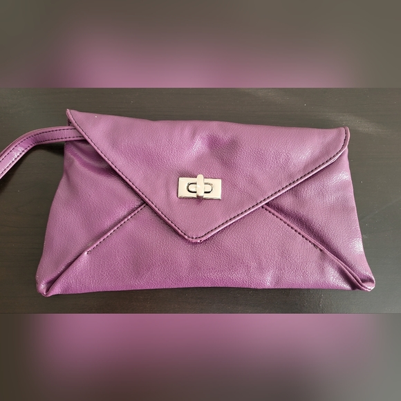 Bags | Purple Wristlet | Poshmark